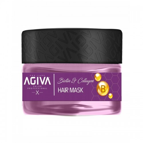 ᐷ Maska do włosów Agiva Hair Mask Biotin & Collagen 350ml
