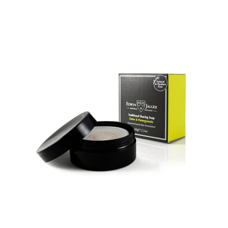 Mydło do golenia w tyglu Edwin Jagger limonka i granat 65 g (PPS-SSLPT)